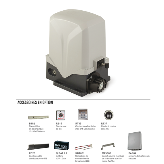 Moteur porte coulissante Tunisie | Kit Mover | Proteco | Prix